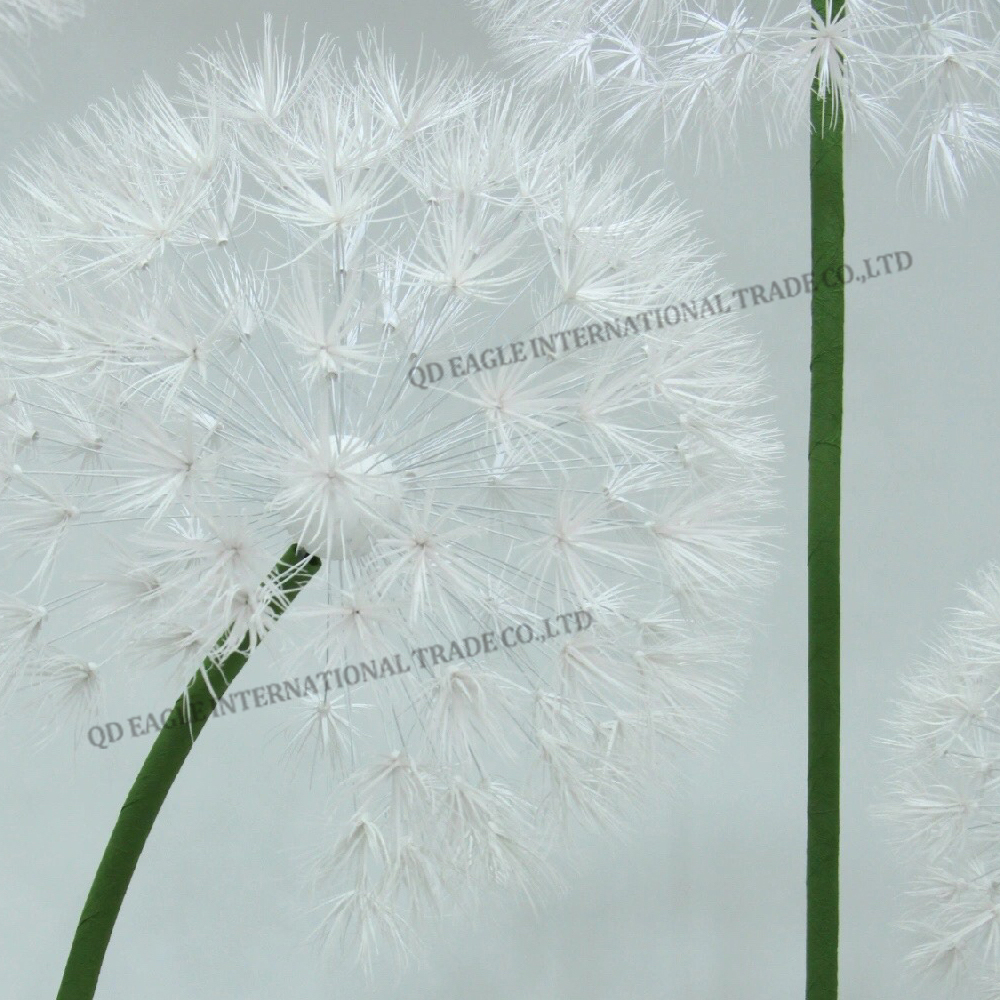 Large tall vivid dandelion flowers giant paper flowers for home party ...