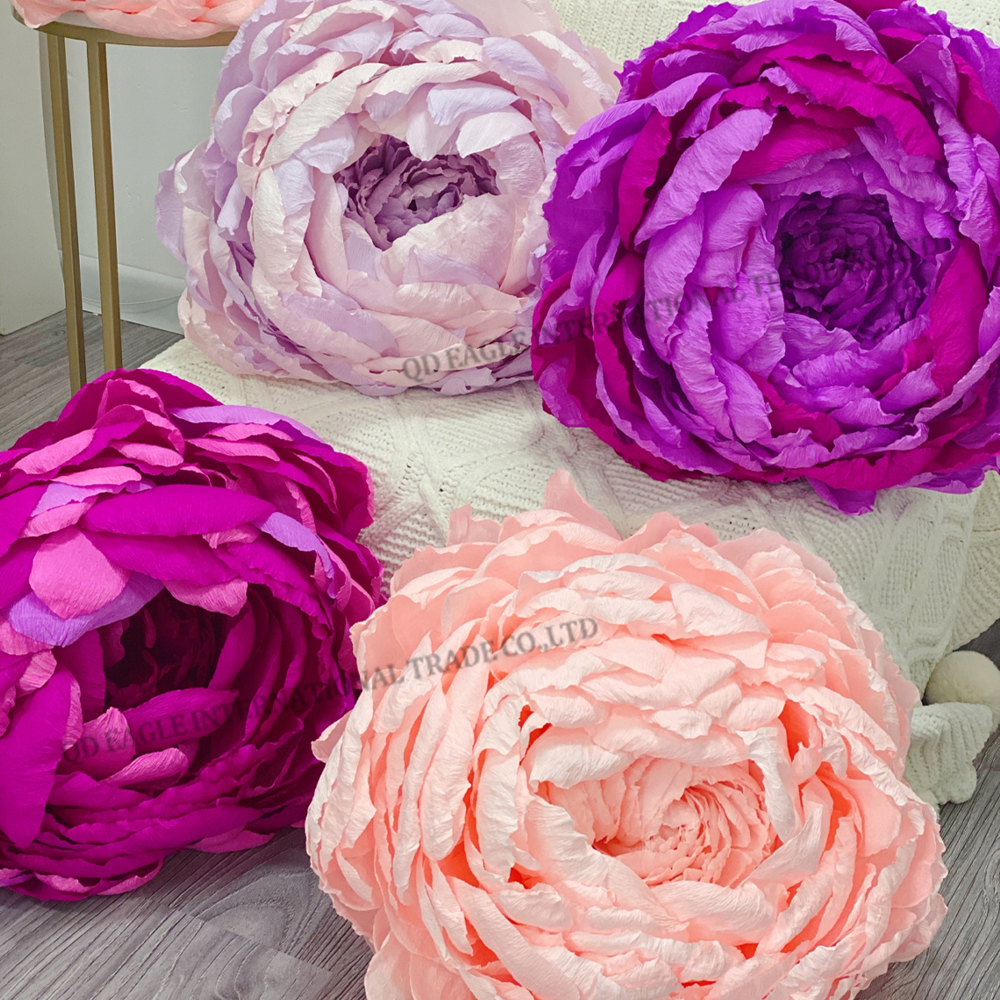 Large size window display decorative flowers handmade artificial giant ...